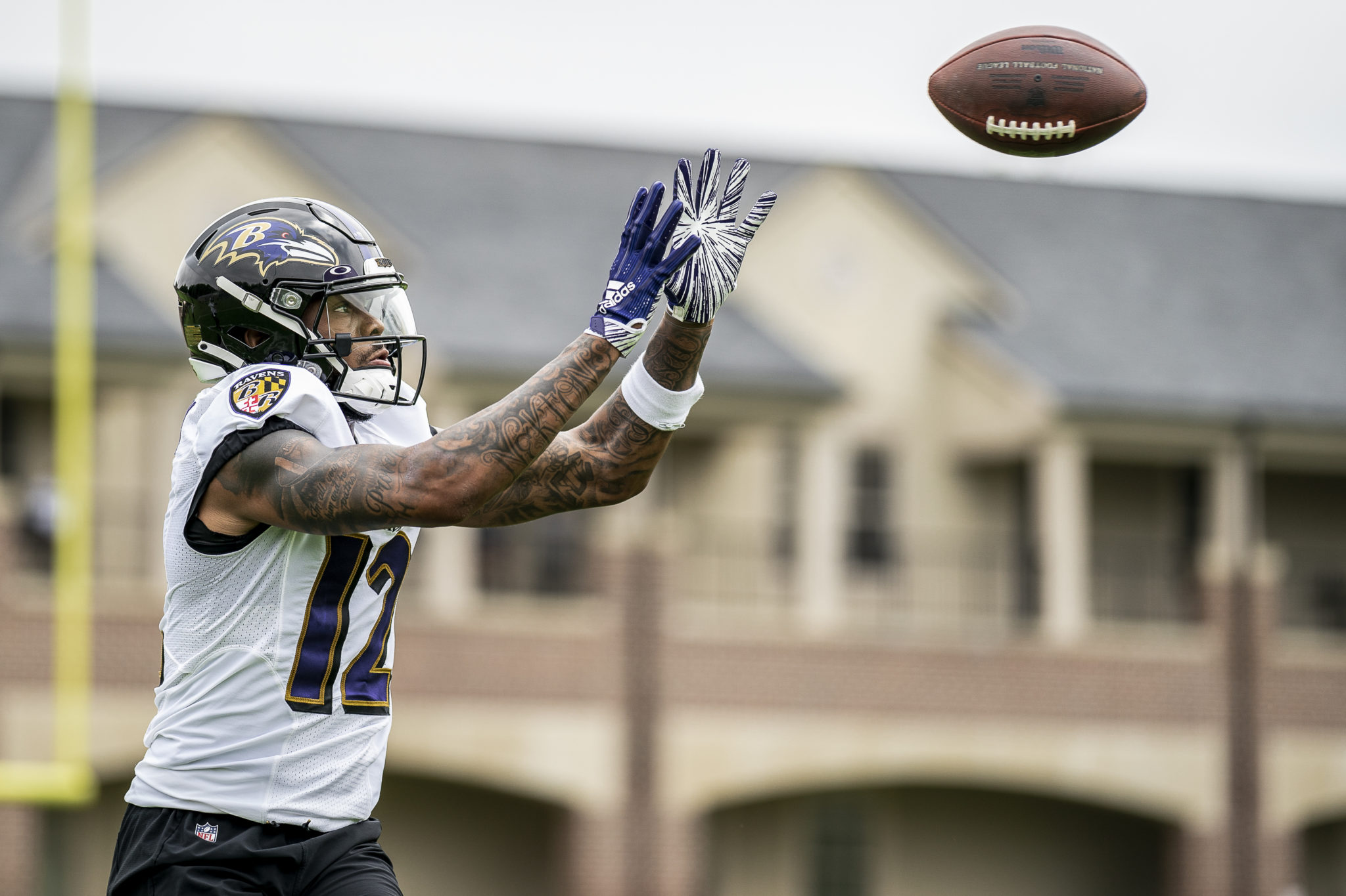 Ravens Rookie WR Rashod Bateman Means Business - Boardroom