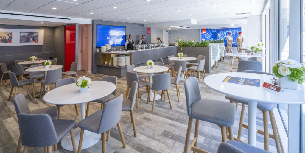 Game, Suite, Match: Emirates Hospitality Suite at US Open is Aces