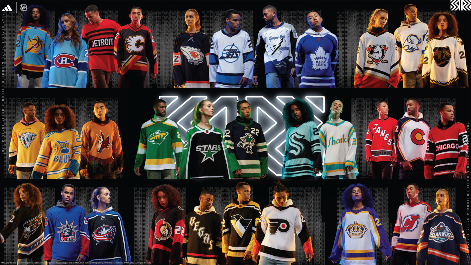 NHL Adidas Unveil 2022 Reverse Retro Jerseys Boardroom NHL Adidas Unveil 2022 Reverse Retro Jerseys Boardroom