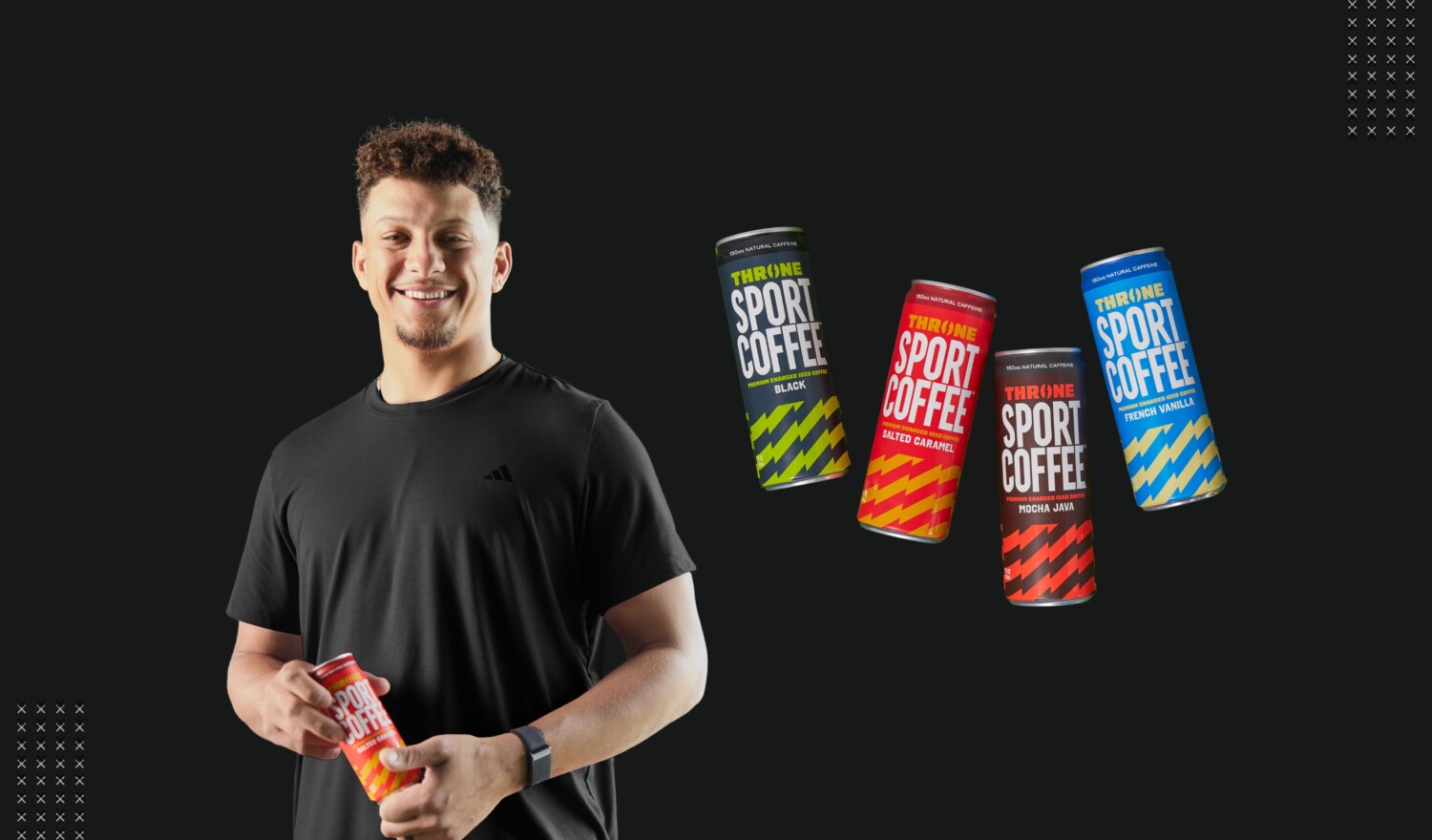 Patrick Mahomes Launches Throne Sport Coffee As Lead Investor - Boardroom