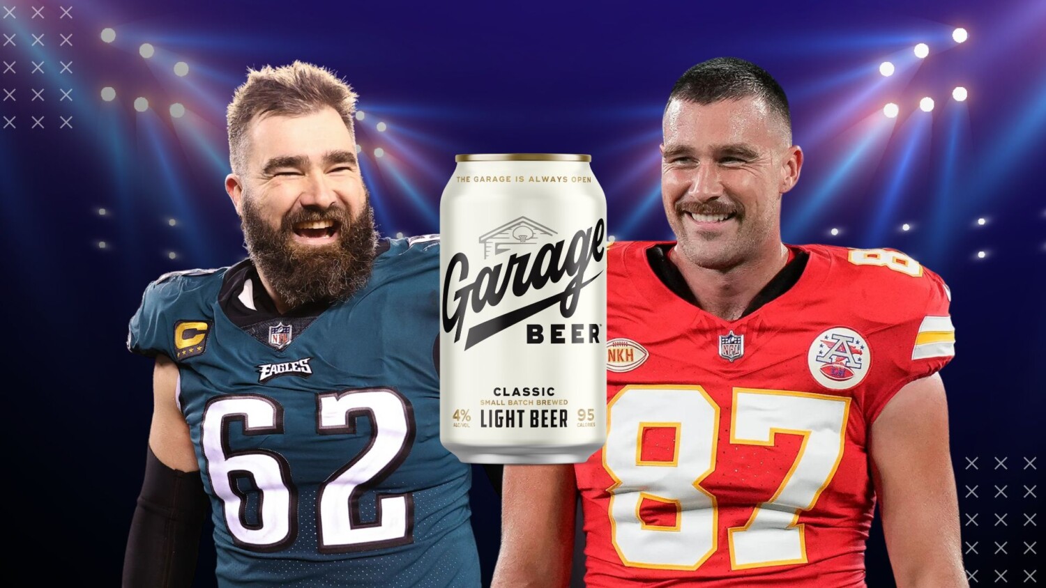 The Kelce Brothers Make First Joint Investment in Garage Beer ...